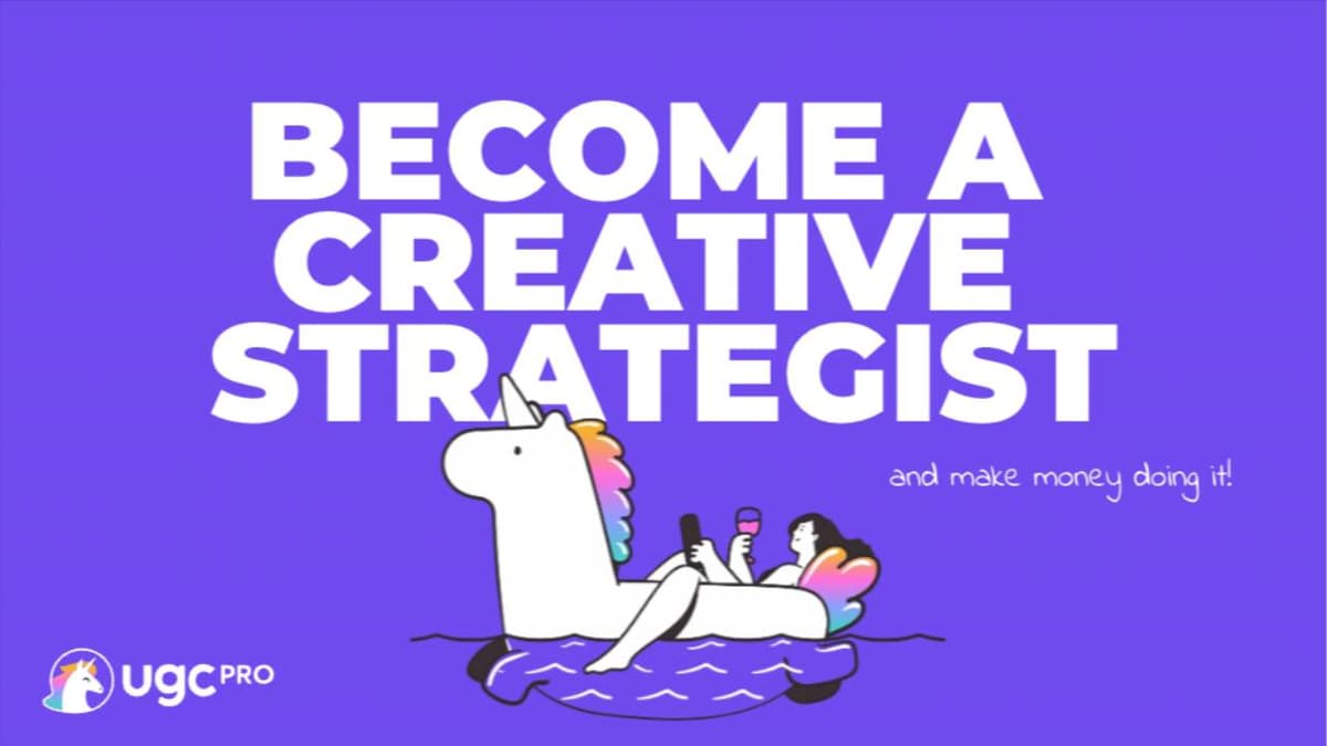 UGC Pro - Learn Content Creation & Creative Strategy